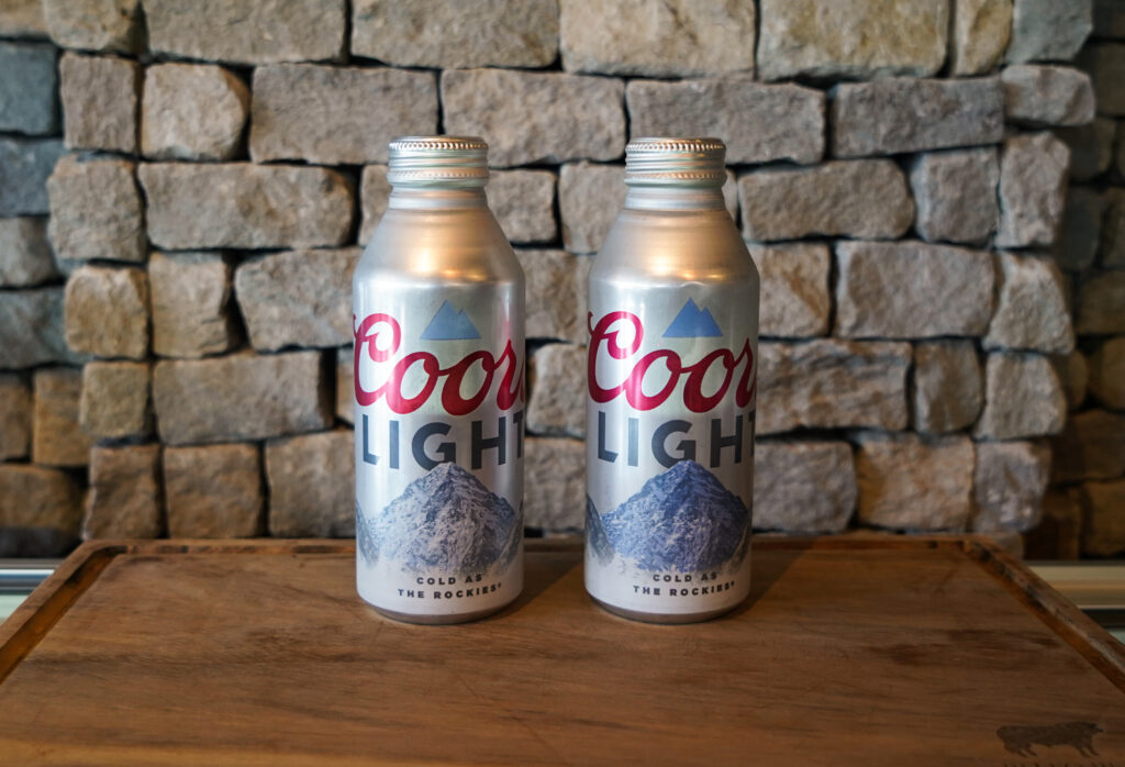 COORS LIGHT BOTELLA DE ALUMINIO – Paleo Beef | Boutique de Cortes Finos